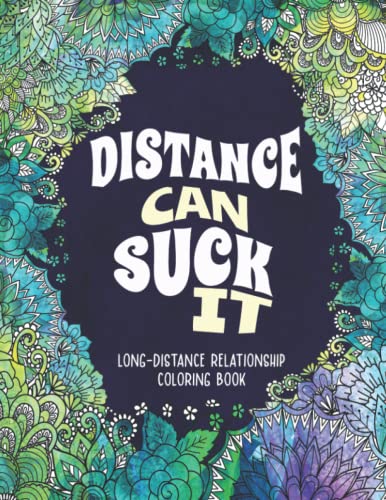 Long-Distance Relationship Coloring Book: A Cute Love Gift For Couples ...