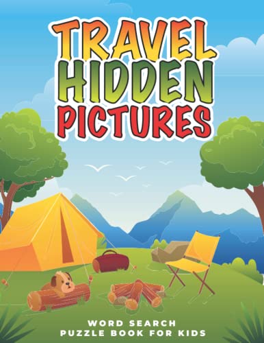 Travel Hidden Pictures Activity Book: Word Search & Hidden Pictures ...