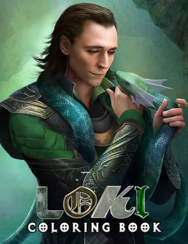 Loki Coloring Book: Perfection Great Most Amazing Adult Books True ...