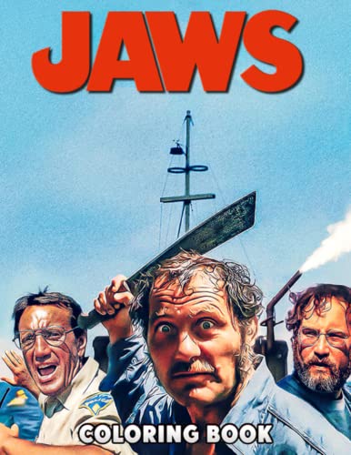 Jaws Coloring Book: A Unique Premium Color Wonder Books For Adults And ...