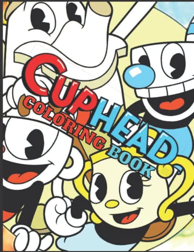 Cuphead: Anxiety Cuphead Coloring Books For Adults And Kids Relaxation ...