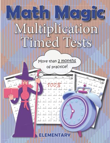 Math Magic Multiplication Timed Tests: Over 2 months of Tests by Math ...