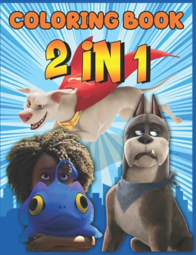 2 in 1 Coloring Book For Kids Ages 4-12: 70+ A Stunning Jumbo Coloring ...