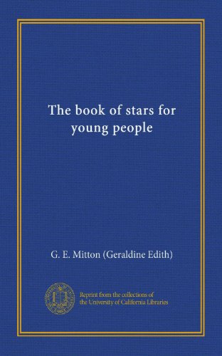 The book of stars for young people (Vol-1) by G.E. Mitton | Goodreads