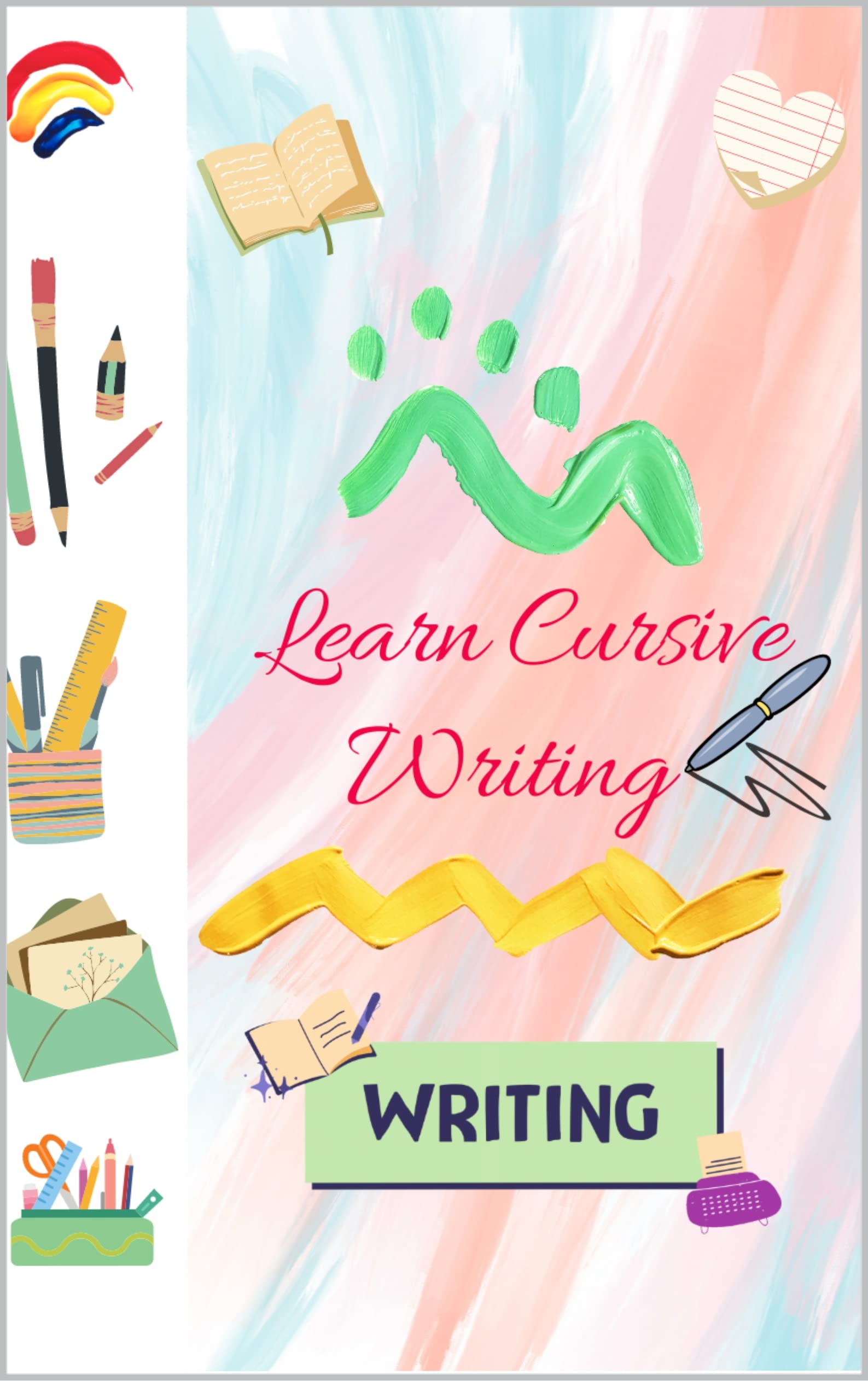 Cursive Handwriting Practice: Children's Reading & Writing Education ...
