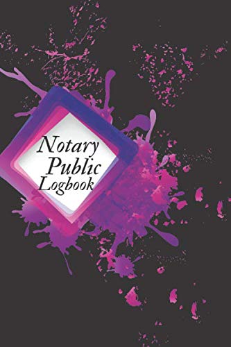 Notary Public Logbook: Official Notary Journal| Public Notary Records ...