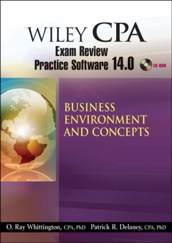 Wiley CPA Examination Review Practice Software 14.0 Business ...