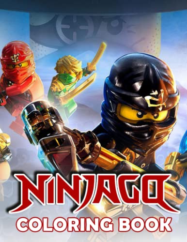 Amázing Nínjago Coloring Book New Edition: Color And Have Fun Together ...