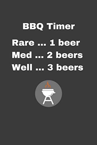 BBQ Timer: Funny BBQ Grilling Recipe Journal (Humor) by Foodie ...