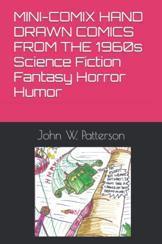 MINI-COMIX HAND DRAWN COMICS FROM THE 1960s Science Fiction Fantasy ...