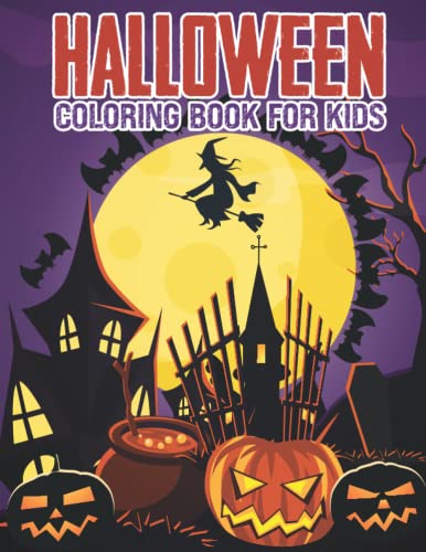 Halloween coloring book for kids: A Cute Ghost Halloween Coloring Book ...