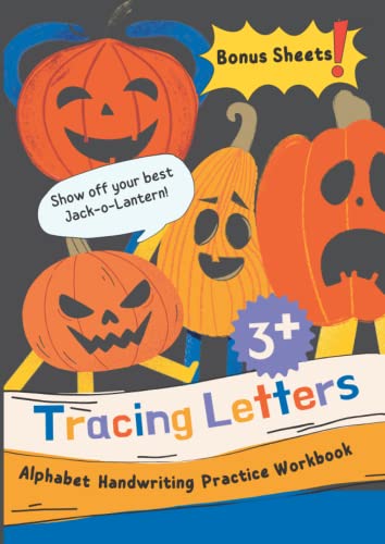 Trace Letters : Halloween Basic Vocabulary: Alphabet Handwriting ...