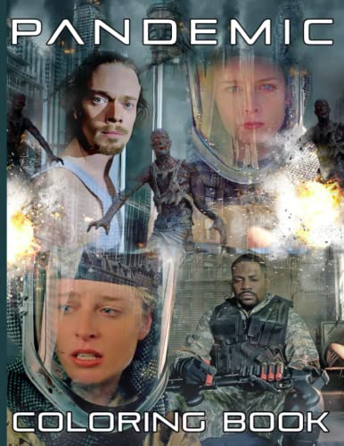 Pandemic Coloring Book: Stress-relief Exploring Premium Edition Books ...