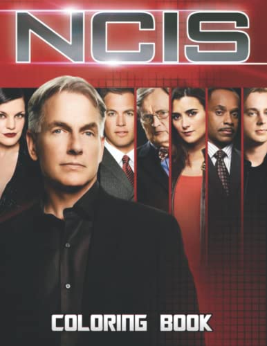 Ncis Coloring Book: Relieving Beautiful Extreme Unofficial Books For ...