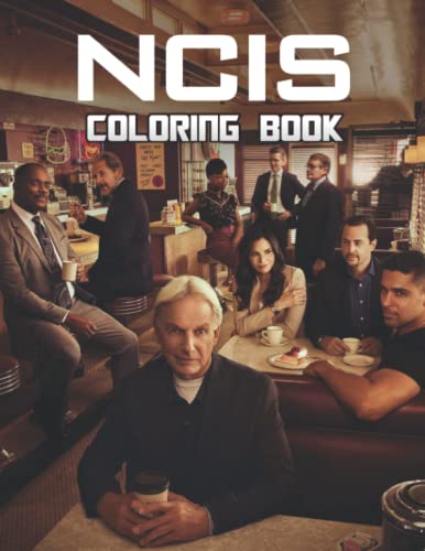 Ncis Coloring Book: Jumbo Beautiful Mindfulness Puzzle & Color To Relax ...