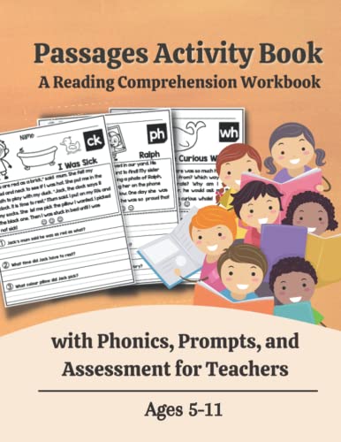 Passages Activity Book - A Reading Comprehension Workbook with Phonics ...