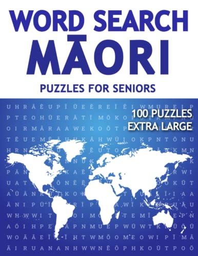 MAORI WORD SEARCH PUZZLES FOR SENIORS: Study Activity Workbook for ...