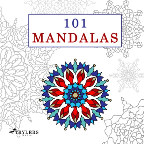 101 Mandalas: Das Mandala Malbuch (German Edition) by Trylers Media ...