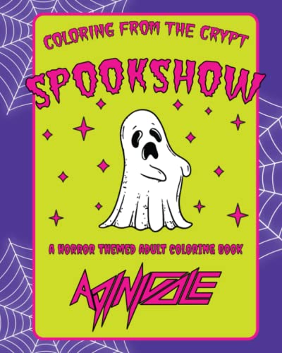 Spookshow: A horror themed adult coloring book by Adrienne Nicole ...