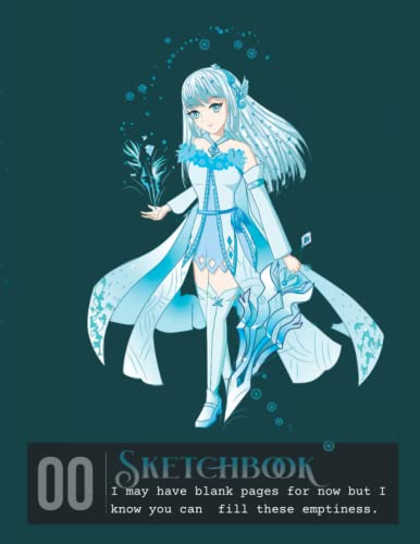 Sketchbook : Anime Cover 150 Blank Pages: Anime Sketchbook for Drawing ...