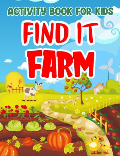 Find It Farm Activity Book: Activity Book Of Find It Farm With Amazing ...