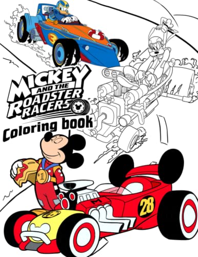 Roadster Racers Coloring Book: Roadster Racers Coloring Book Super ...