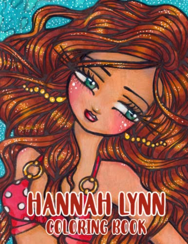 Hannah Coloring Book: A Large Print Lynn Incredible For Adults & Teens ...