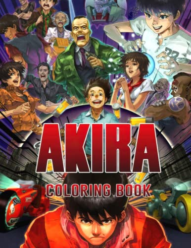 Akira Coloring Book: High Quality Art Most Amazing Books For Kid And ...