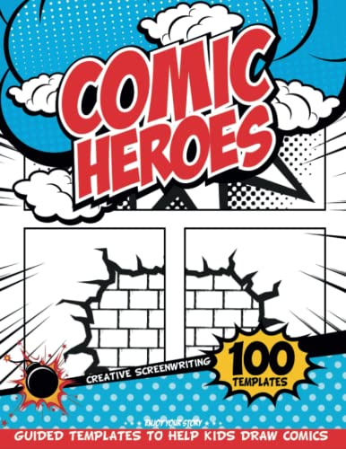 Creating A Graphic Novel: Comic Crafts for Age 5 to Practice Writing ...