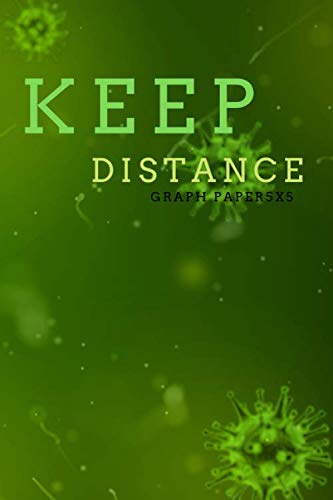 Keep Distance: Graph 5*5 Journal and Notebook, Journal, Dimension 6 x 9 ...