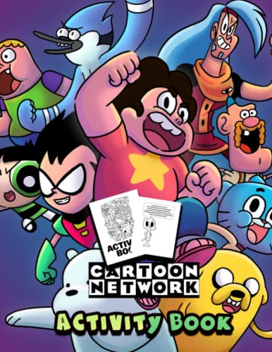 Cartoon Activity Book: Relaxation Funny Network Word Search Anxiety ...