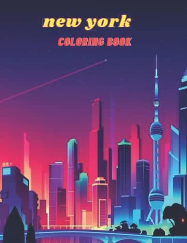new york city coloring book for kids: discover New York City Coloring ...