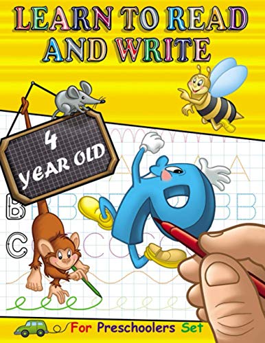 Learn to Read and Write 4 year old: Tracing Letters and Learning to ...