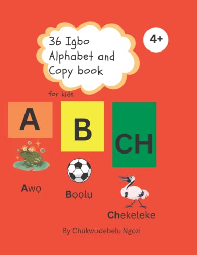 36 Igbo Alpahabet and copy book for Kids by Ngozi Stephanie ...