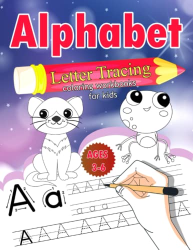 ALPHABET LETTER TRACING COLORING WORKBOOK FOR KIDS .Little Skill ...