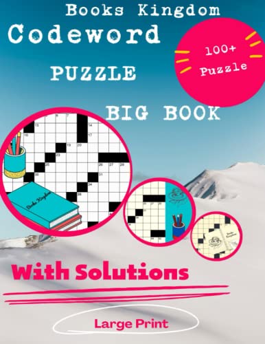 Codeword Puzzle Big Book With Solutions: Brain Game Puzzles and ...