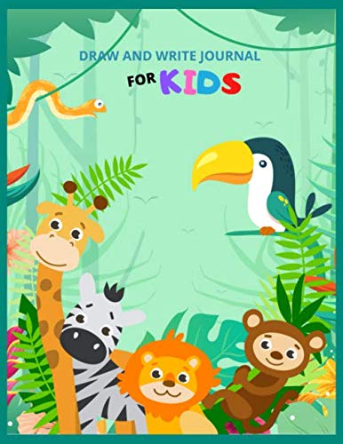 WILD ANIMALS-Draw and Write Journal for Kids: Story Book for Kids ...