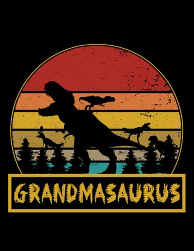 Grandmasaurus Grandmasaurus T Rex Dinosaur Grandma Saurus Vintage ...