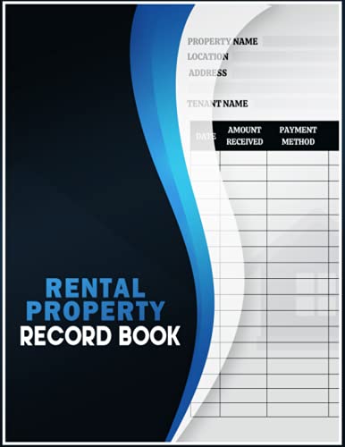Rental Property Record Book: rental property investing and Rent Payment ...