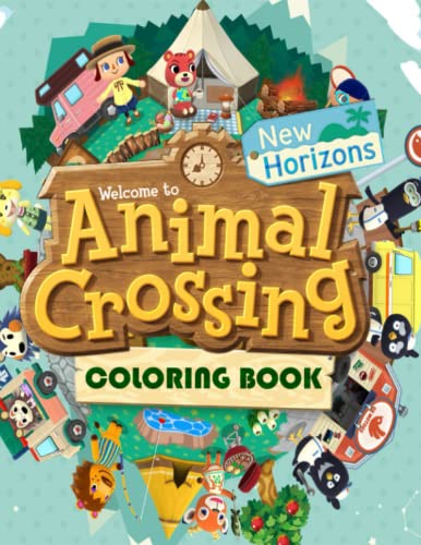Animal Coloring Book: Contains All Unofficial Crossing Color Wonder New ...