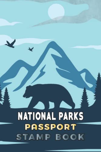 National Parks Passport Stamp Book: National Parks Adventure Journal ...