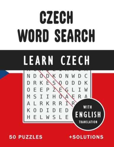Learn Czech with Word Search Puzzles: Learn Czech words, Learn Czech ...