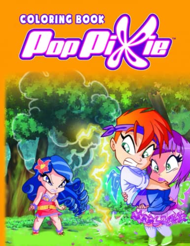 Pop Pixie Coloring Book: Great Pages with Premium Quality Images. Interesting coloring books ...