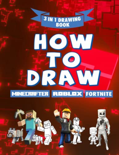 How To Draw 3 in 1 Video Game Characters For Kids, Teenagers and Adults ...