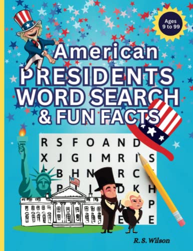 American Presidents Word Search & Fun Facts: US Presidents from ...