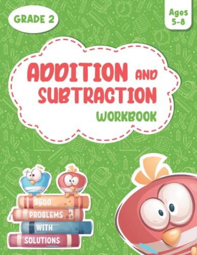 Addition and Subtraction Workbook: 160 Pages of Timed Tests Grades K-2 ...