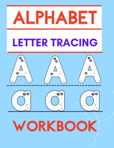 Alphabet Letter Tracing Workbook for Kids ~ Fun with Drawings: A ...