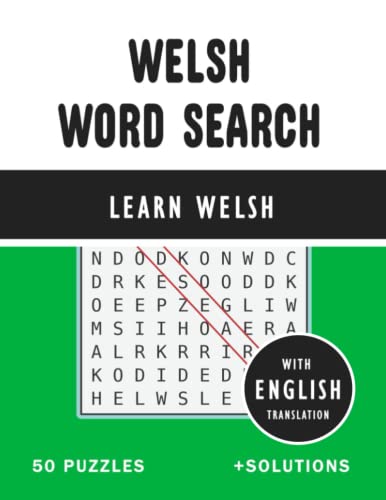 Learn Welsh with Word Search Puzzles: Learn Welsh words, Learn Welsh ...