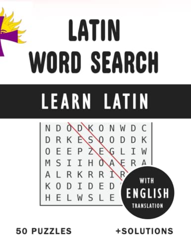 Learn Latin with Word Search Puzzles: Learn Latin words, Learn Latin ...