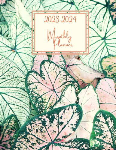 2023-2024 Monthly Planner: Large Two Years Planner Calendar | 24 Months ...